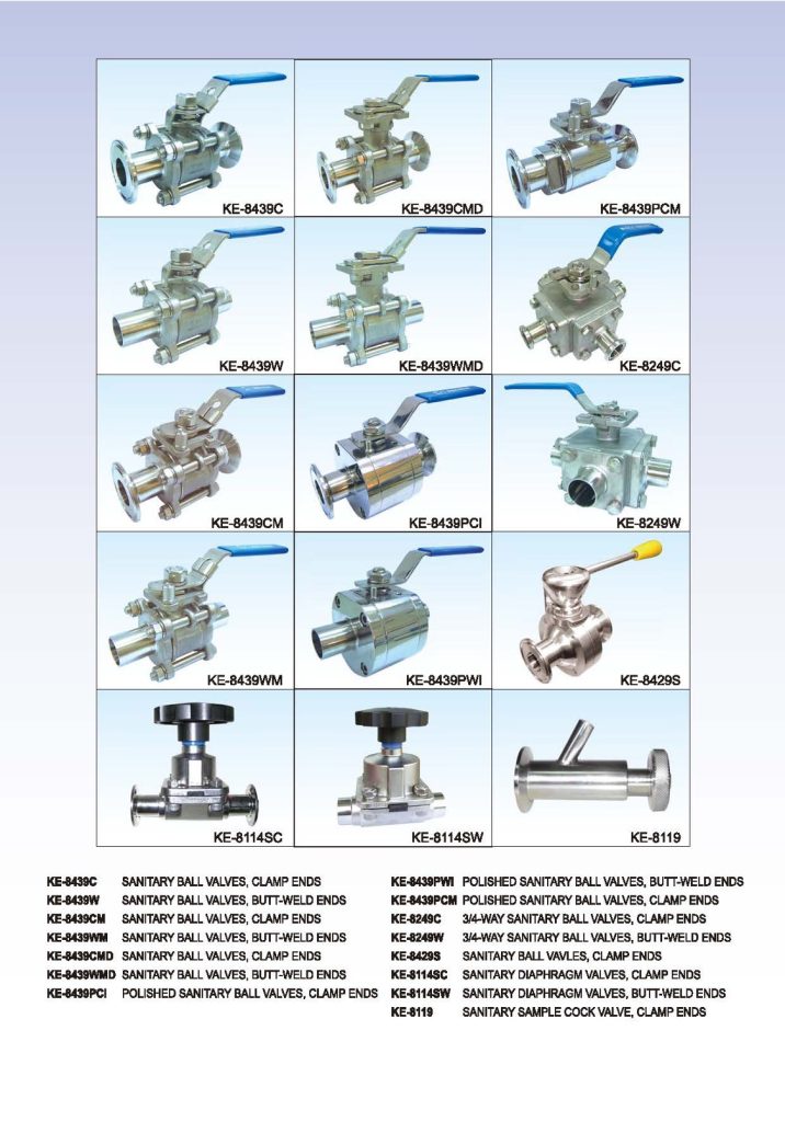 Sanitary Valves – IHPSI